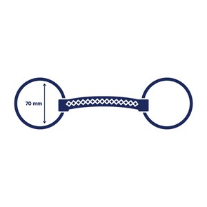 Cavalon Loose Ring Soft Leather Snaffle Bit - Etsy