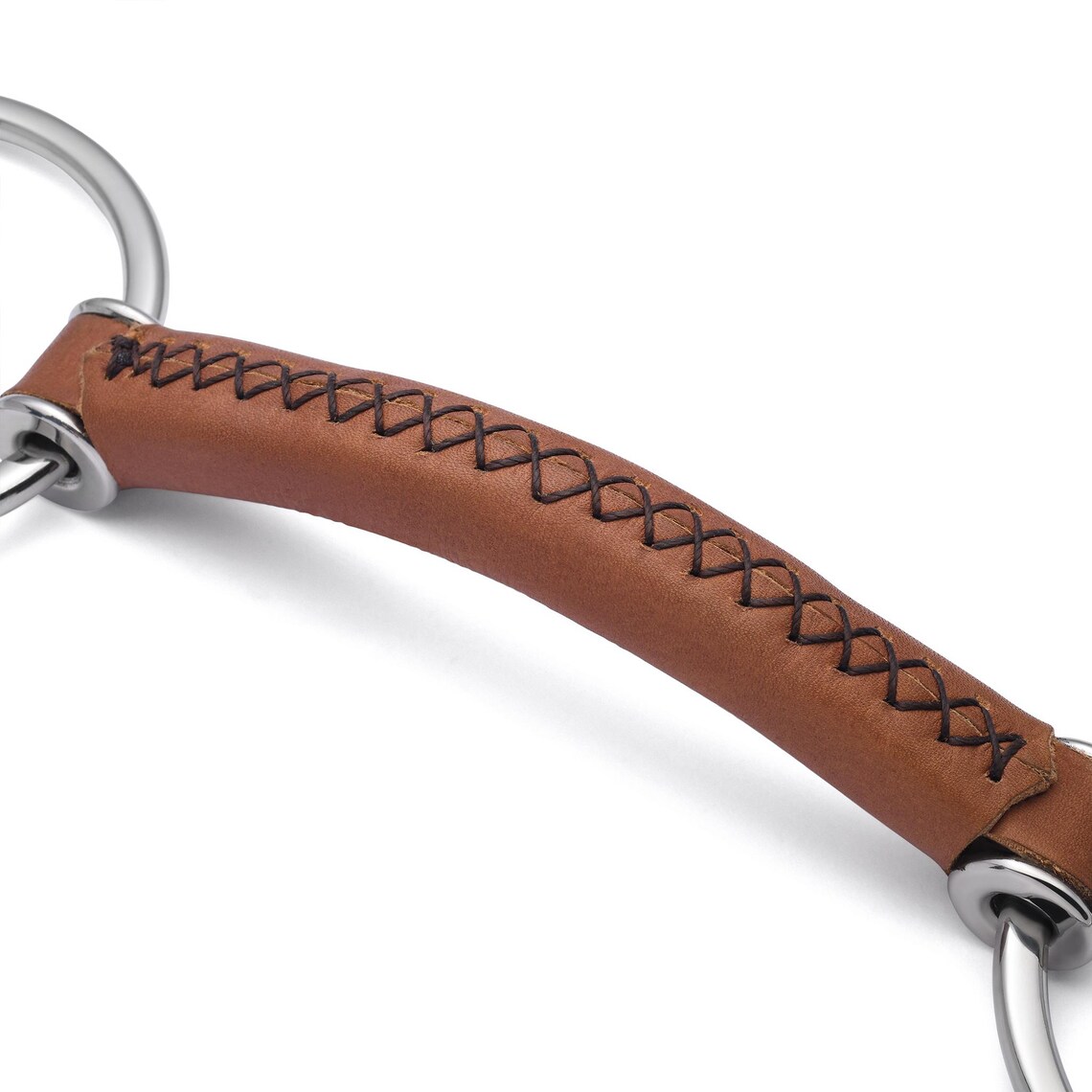 Cavalon Loose Ring Soft Leather Snaffle Horse Bit - Etsy