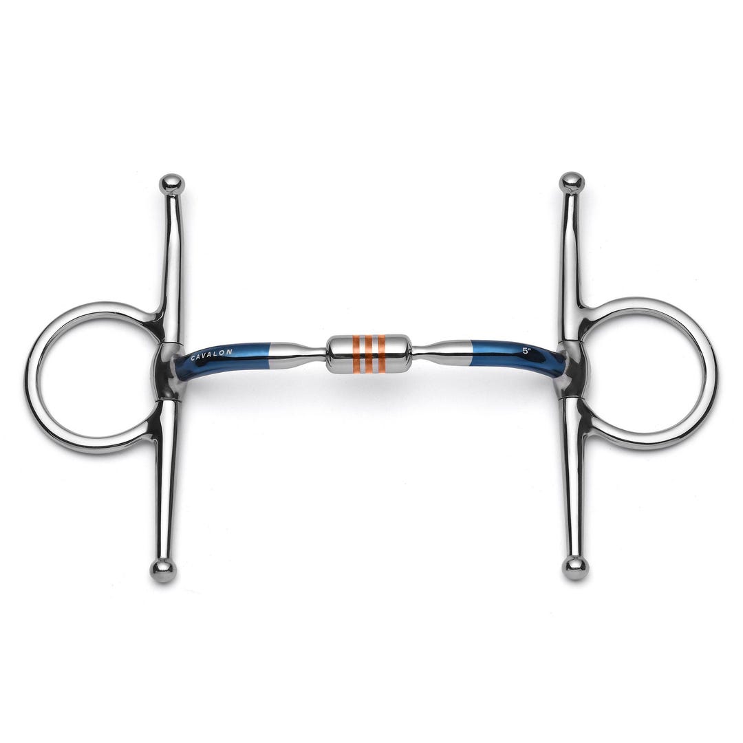 Cavalon Full Cheek Capsule Sweet Iron Snaffle Bit - Etsy