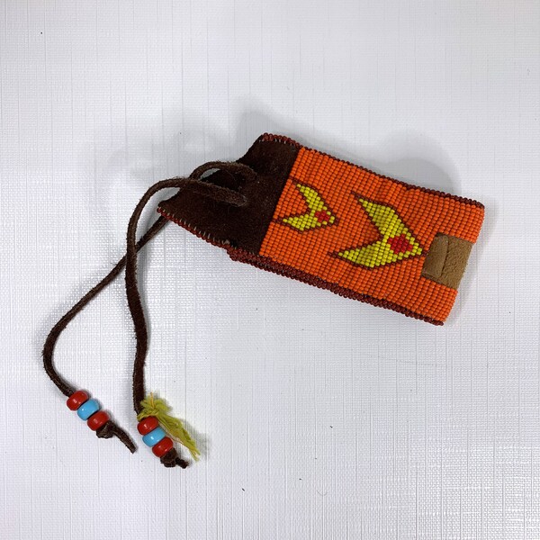 Native American Beaded Watch Band - Etsy