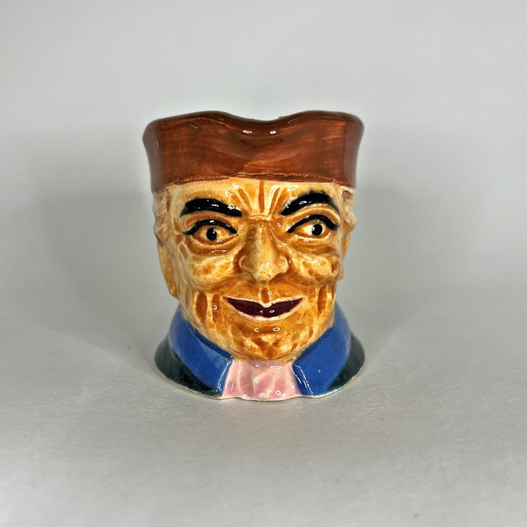 Toby Mug Character Face Head Made Japan Mini Creamer Colonial Estate ...