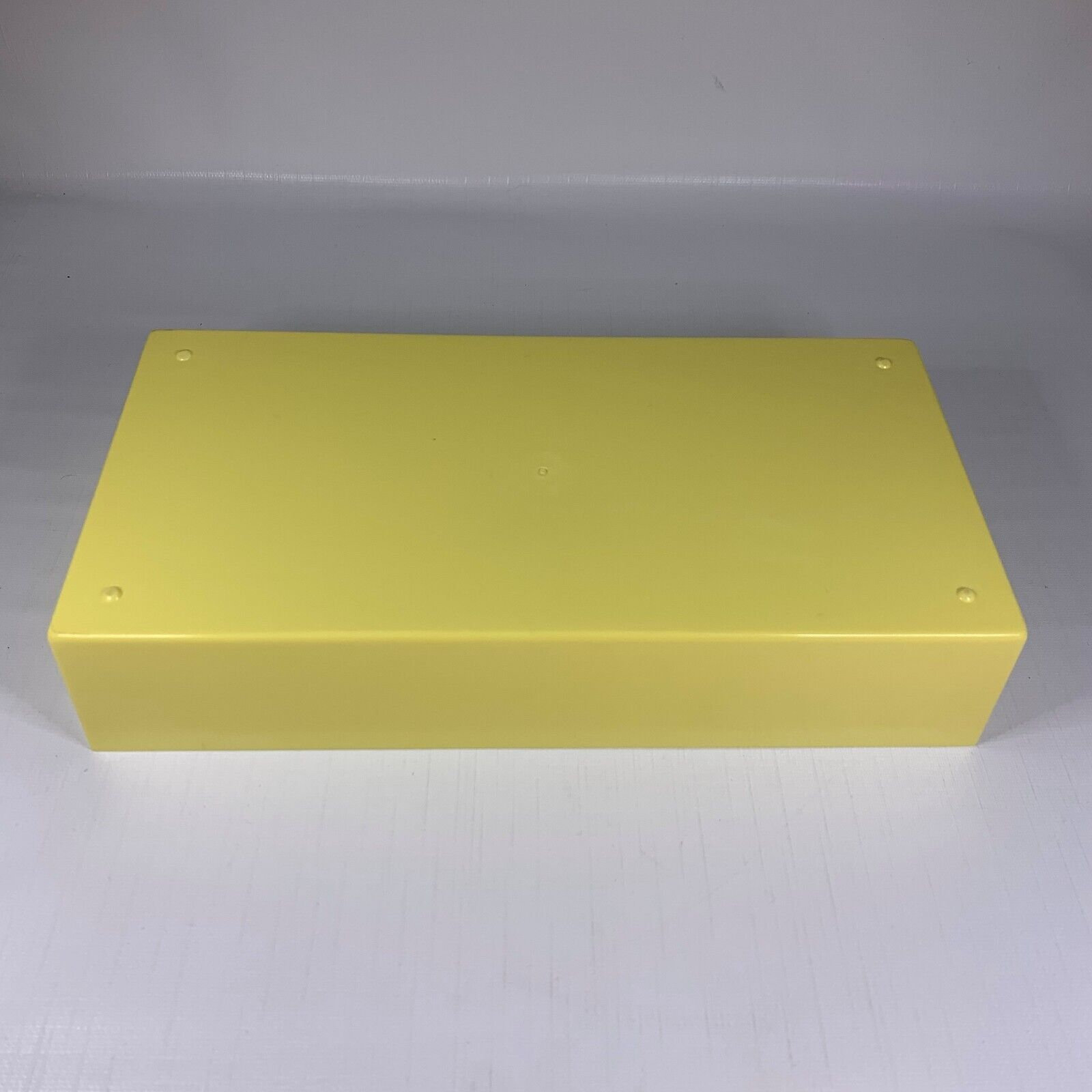 Plastic Yellow Tissue Box Holder Butterflies Flower Vintage Retro ...