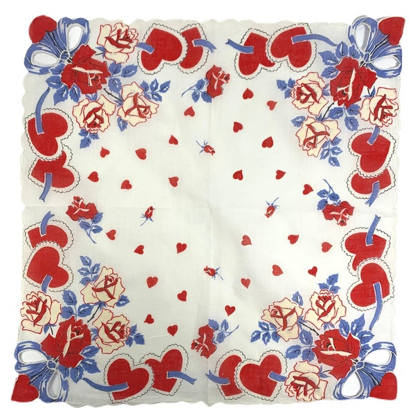Vintage Handkerchief - Etsy
