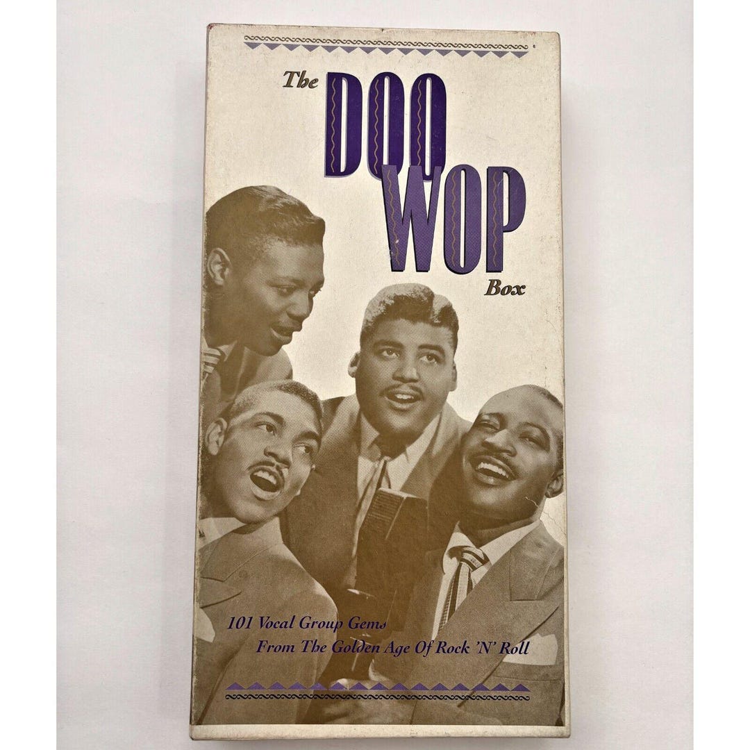 Doo Wop Box Cassette Set 101 Vocal Groups Various Artists May 1994 ...