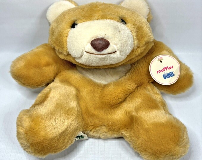 Gund Snuffles Plush Honey Bear Made Japan Stuffed Animal 1980s Vintage ...