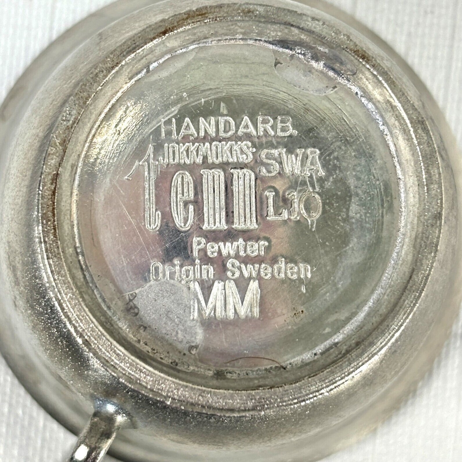 Jokkmokks Tenn Sami Demitasse Cup Swedish Pewter Punch Scandinavian ...