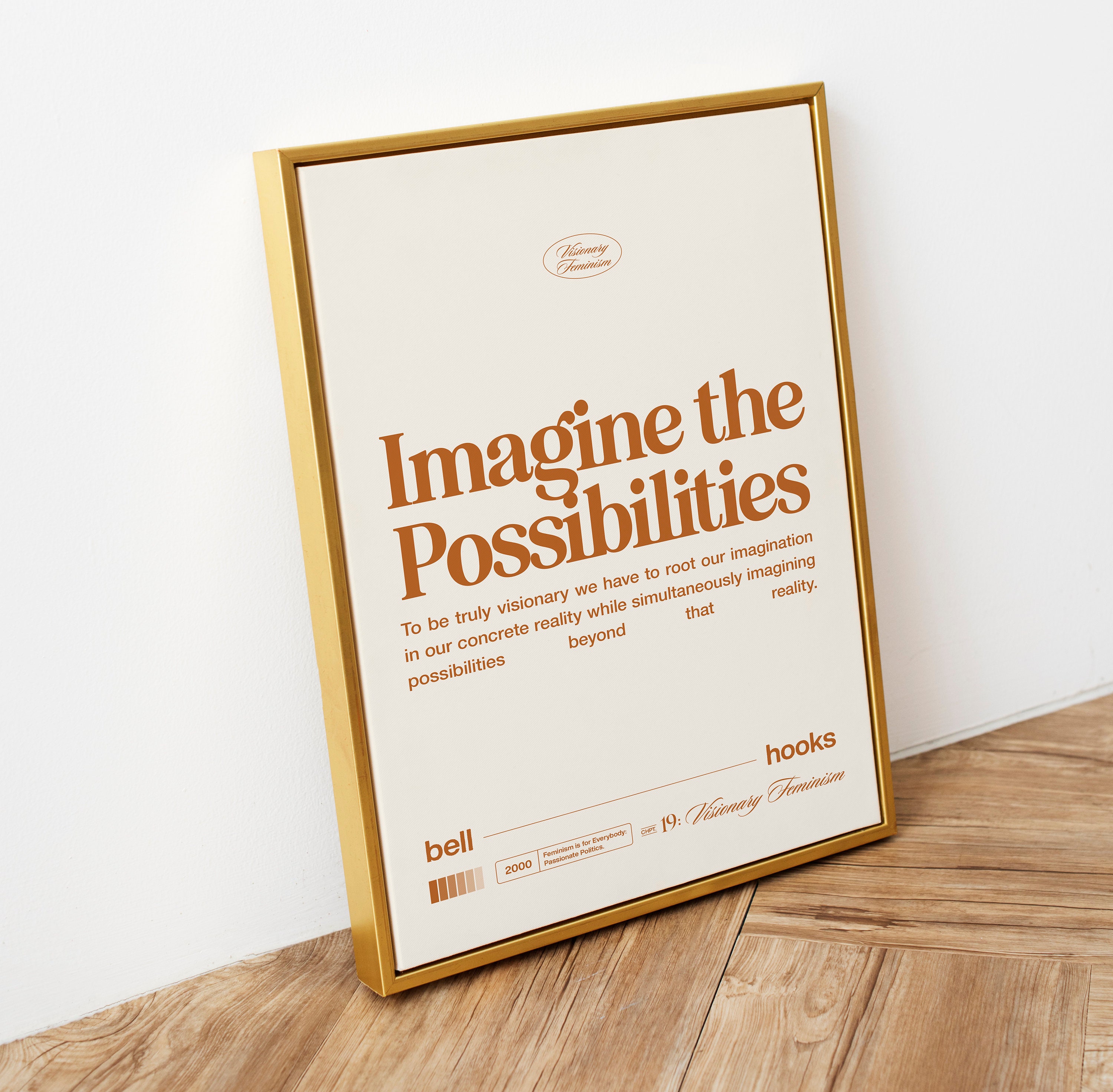 Bell Hooks Quote - Imagine the Possibilities - Printable Feminist ...