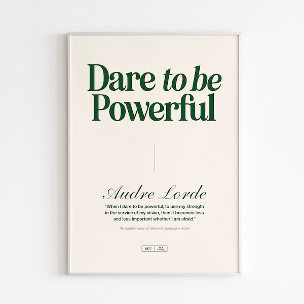 Audre Lorde - Etsy