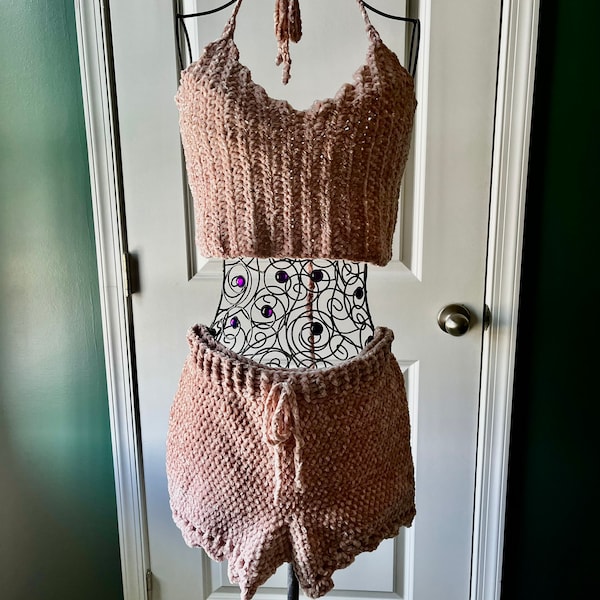 2 Piece Crochet Set - Etsy