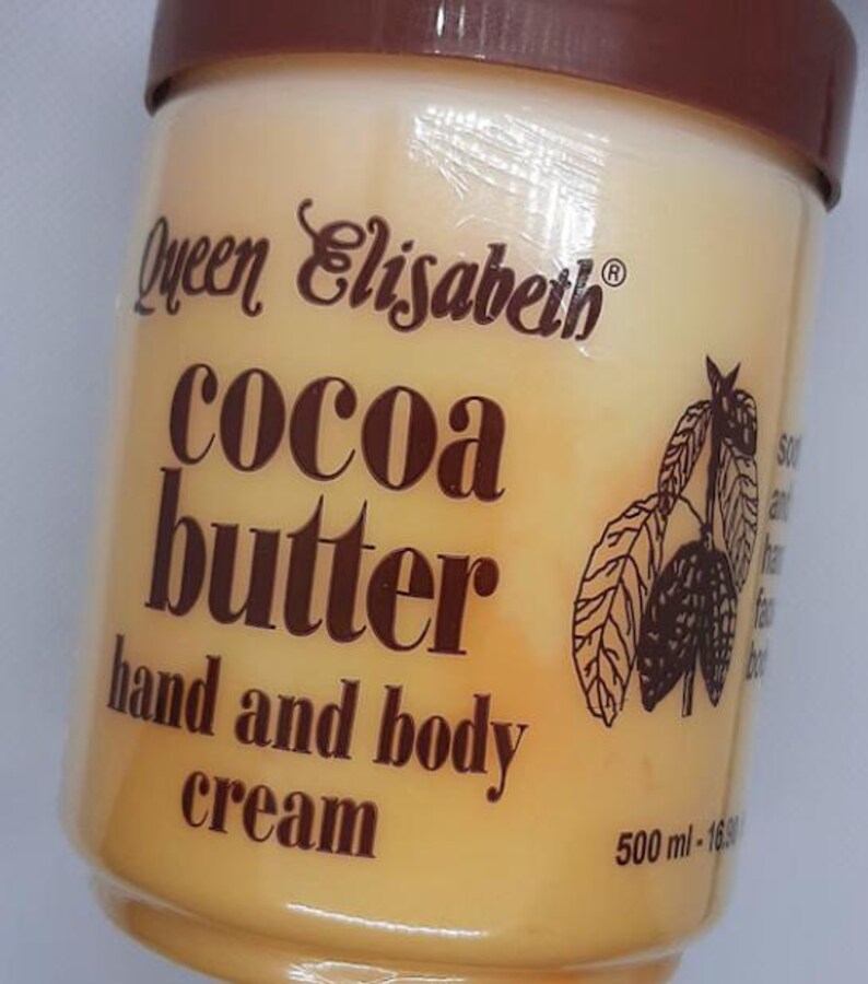 Queen Elisabeth Cocoa Butter Hand and Body Cream 500ml/ 800ml - Etsy