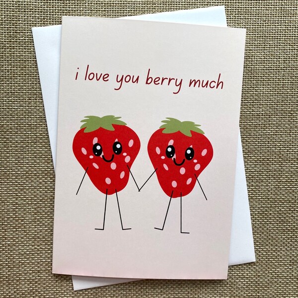Love You Berry Much - Etsy