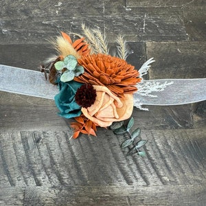 HEART OF TEAL: Rustic/ Boho/ Terracotta/ Teal/ Ivory/ Rust/ Wood ...