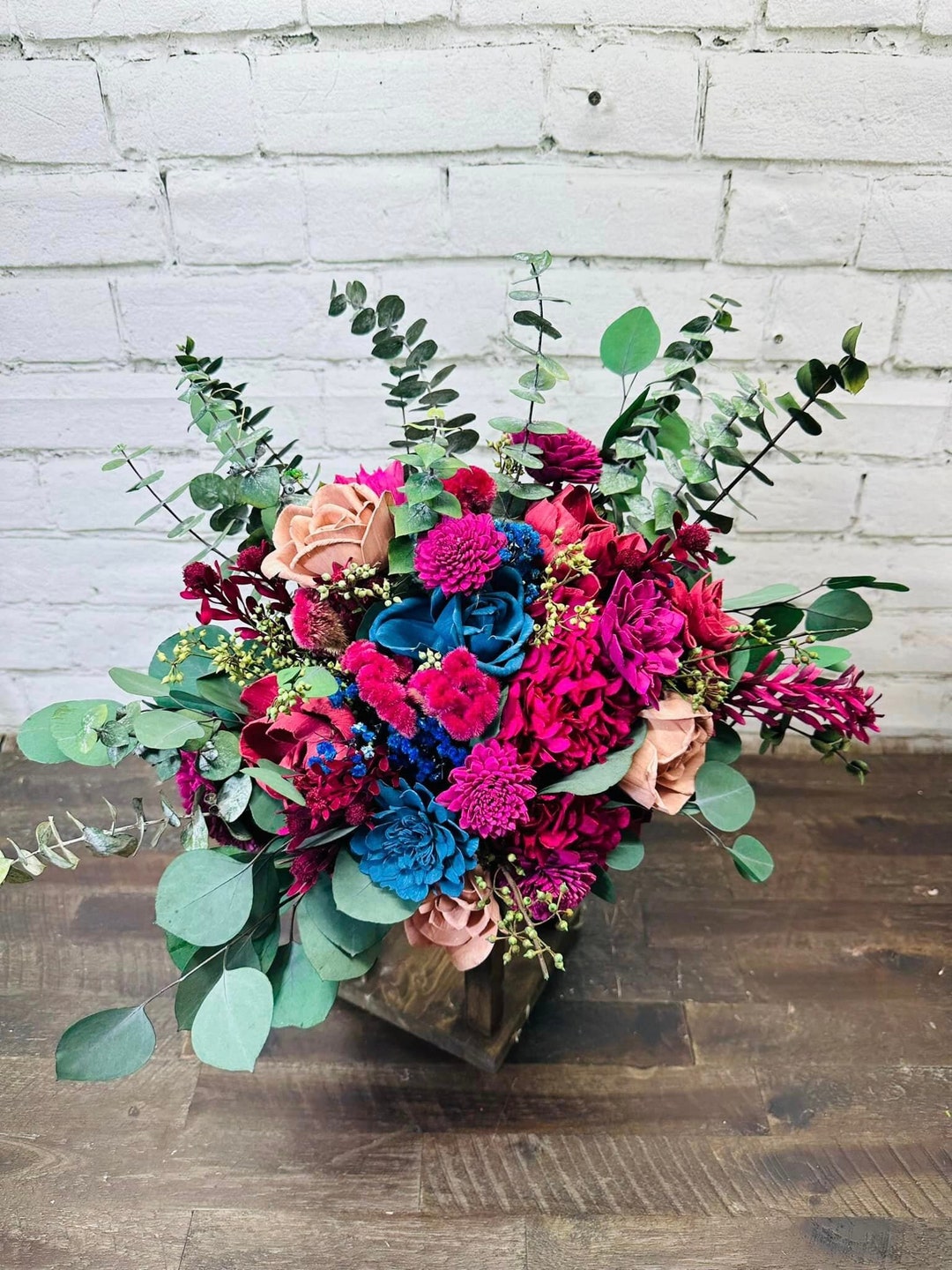 THE CROWN JEWEL: Bouquet/ Pink/ Blue/ Purple/ Greenery/ Ruby ...
