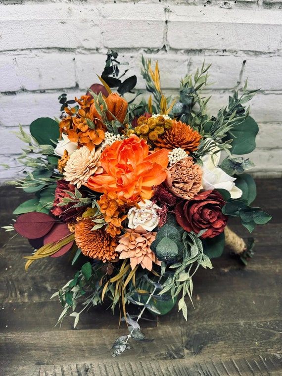 Sunset terracotta wedding 60 photos - Astyledwedding.com