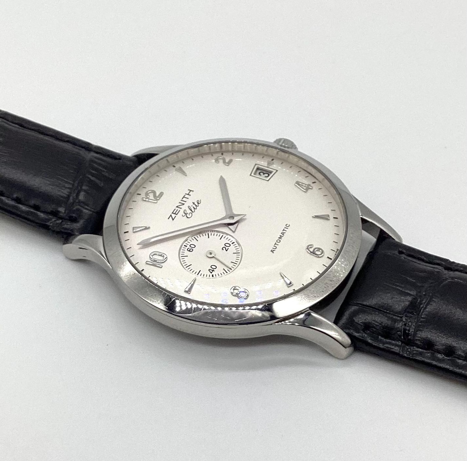 Zenith Elite 680 Automatic Stainless Steel Men’s Wrist Watch - Etsy