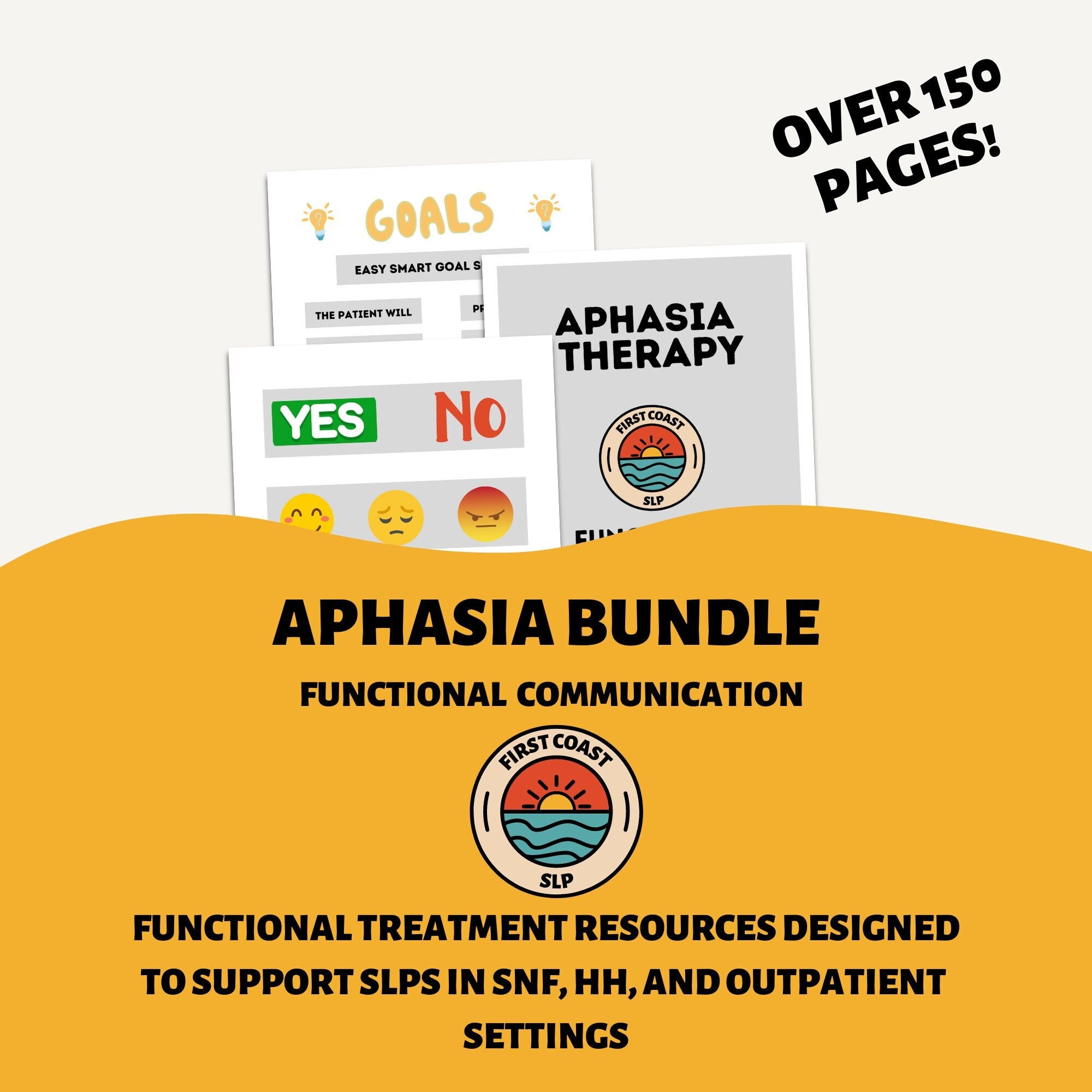 Aphasia Treatment Bundle Resource for Slps Treating Adults in the SNF ...