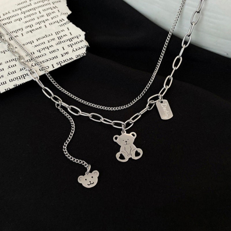 Y2k Korean Necklace - Etsy