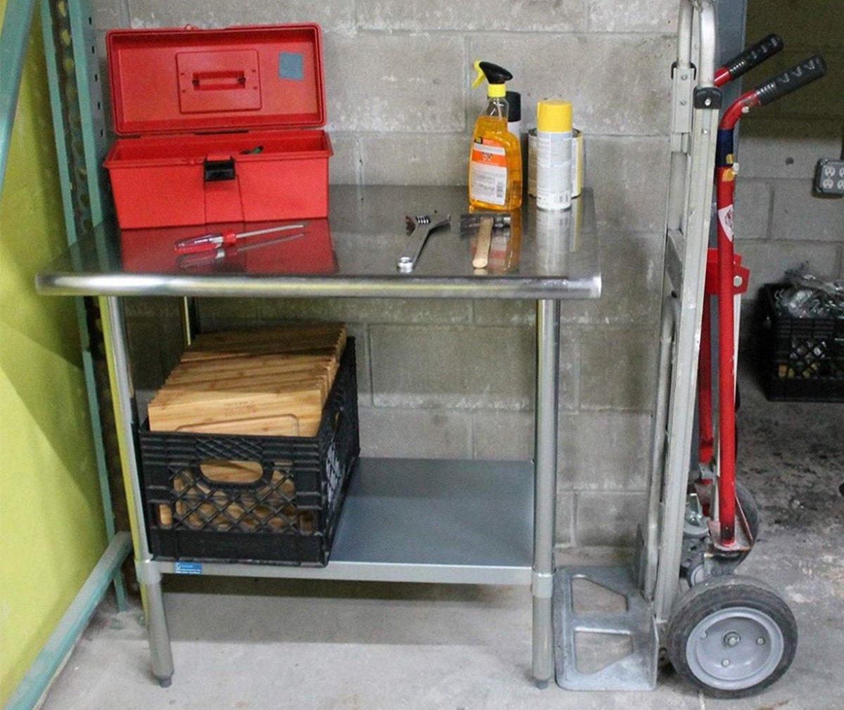 24 X 60 Stainless Steel Utility Table With Bottom Shelf Active - Etsy