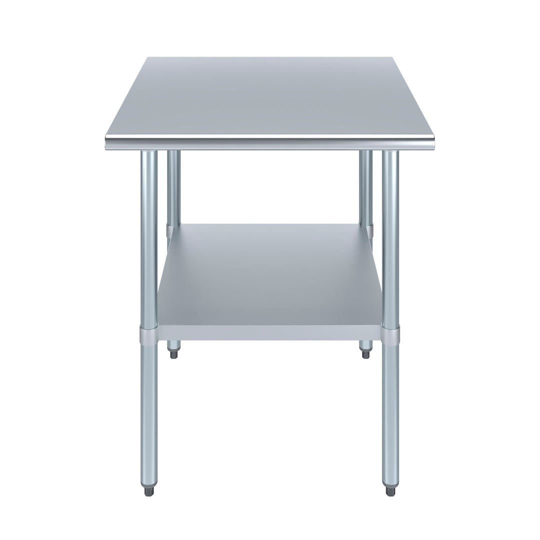 30 X 30 Stainless Steel Work Table With Undershelf - Etsy