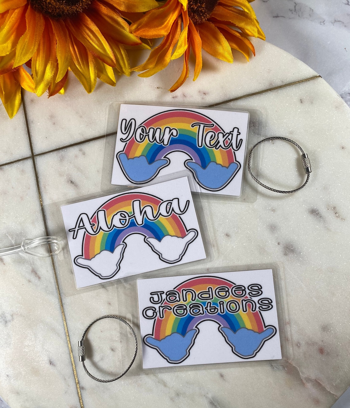 Shaka Sticker Rainbow Sticker Water Resistant Sticker - Etsy