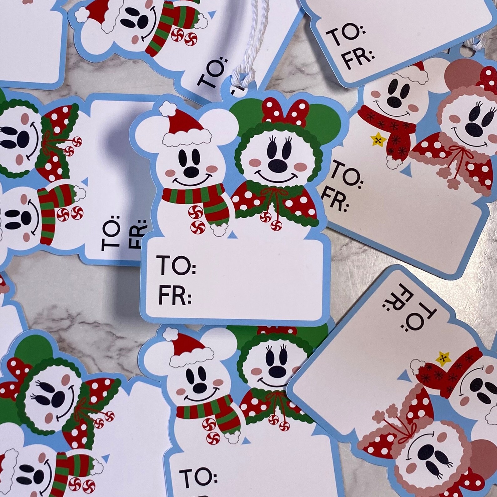 Mouse Gift Tags | Mouse Christmas Gift Tags | Mickey Minnie Snowman ...