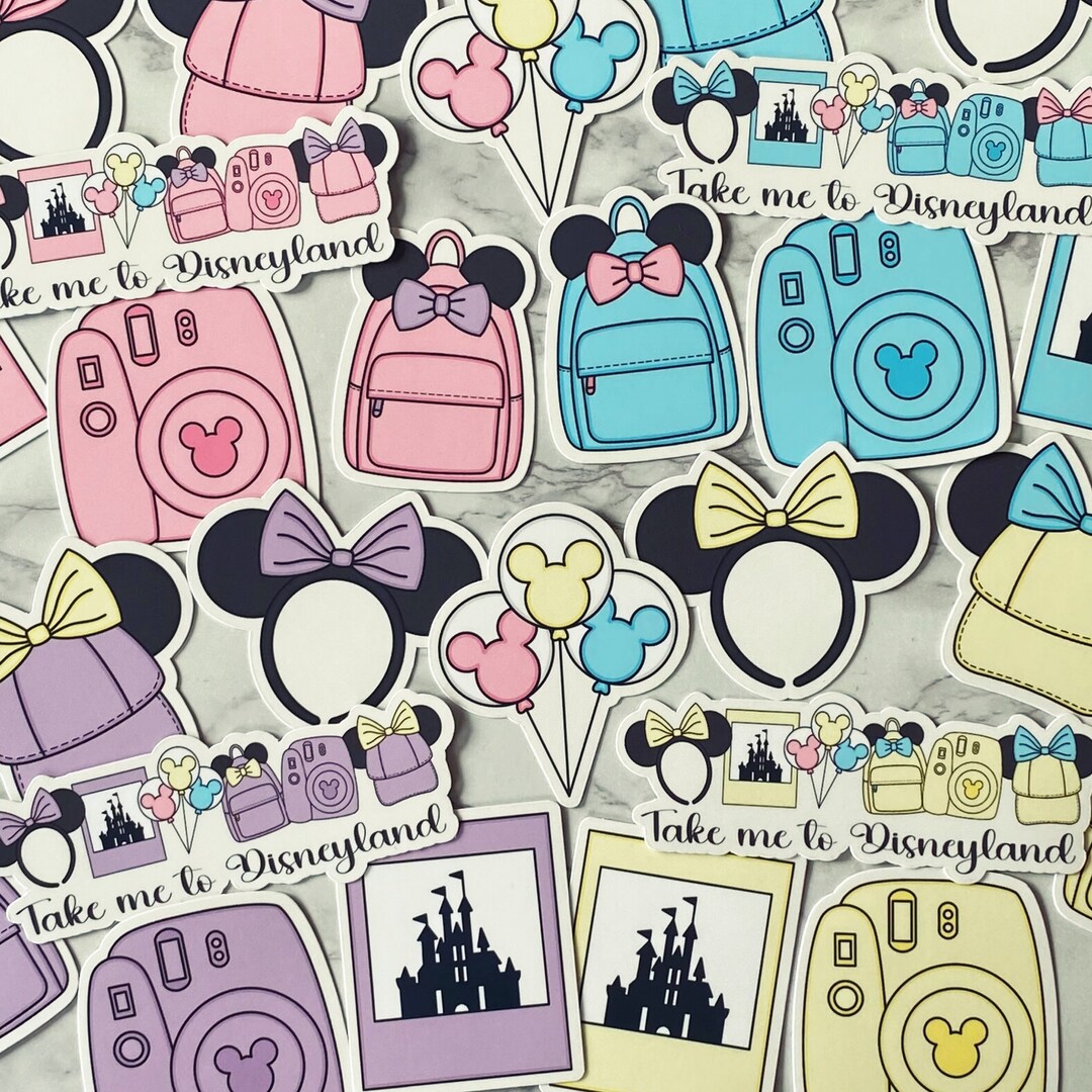 Theme Park Stickers | Waterproof Sticker | UV Resistant Sticker | Car ...