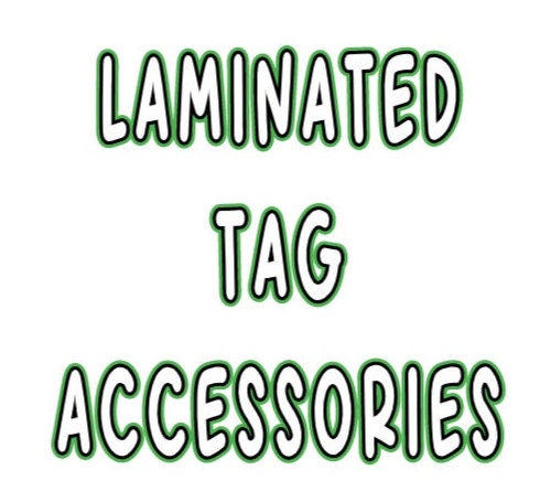Accessories for Laminated Name Tag - Etsy