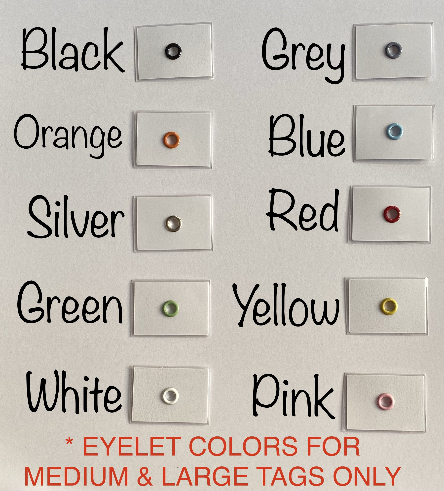 Eyelet for Laminated Name Tag - Etsy