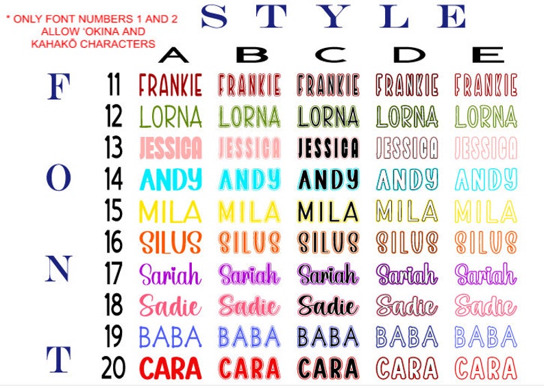 Personalized Name Sticker Custom Text Sticker Laptop - Etsy