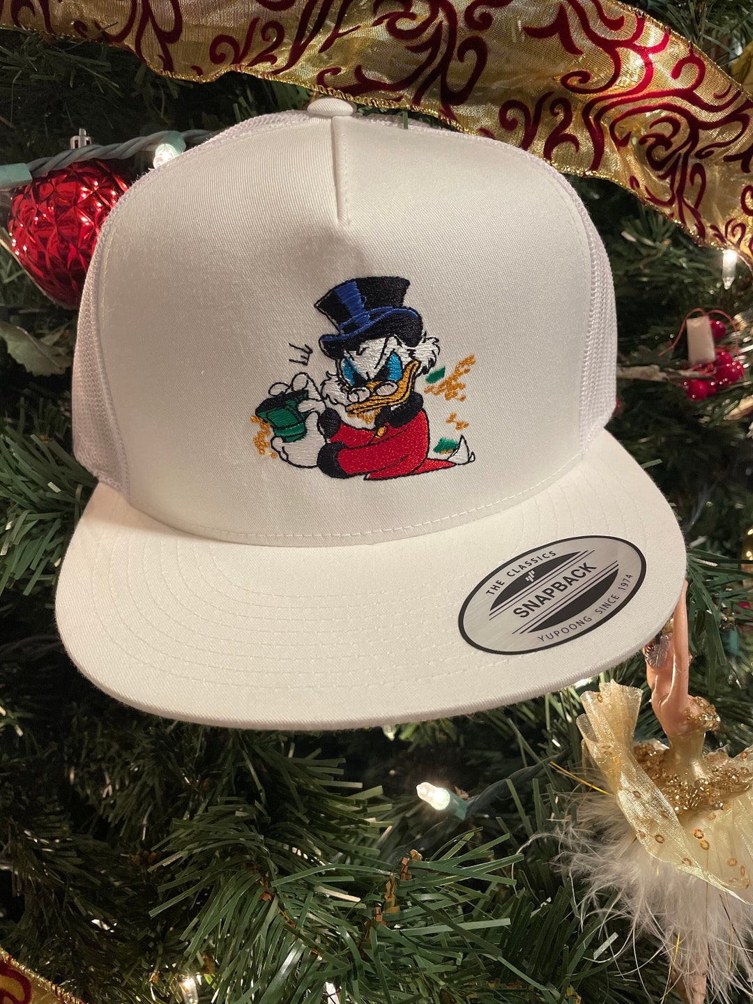 Scrooge Mcduck Snapback Hat - Etsy