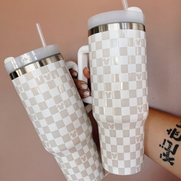 Checkered Stanley Cup - Etsy