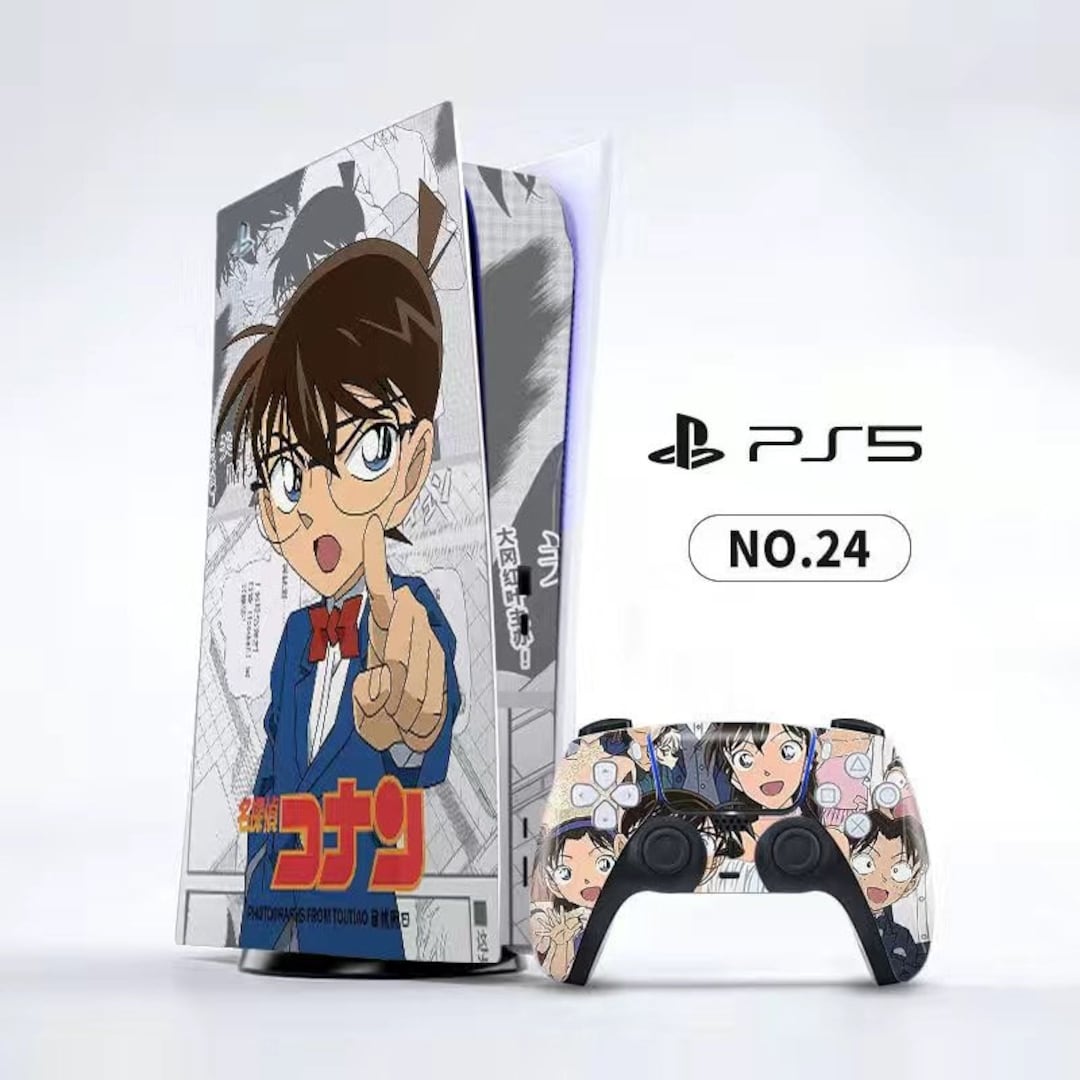 Full Set Anime Cartoon PS5 Decal Vinyl Controller & Console Skin ...