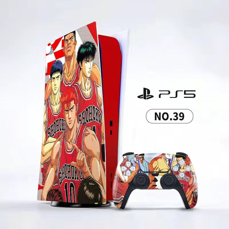 Full Set Anime Cartoon PS5 Decal Vinyl Controller & Console - Etsy