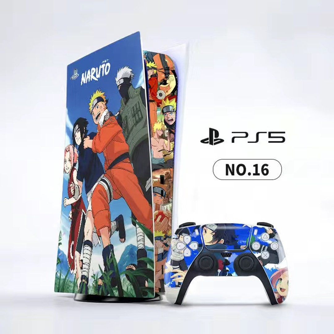 Full Set Anime Cartoon PS5 Decal Vinyl Controller & Console Skin ...