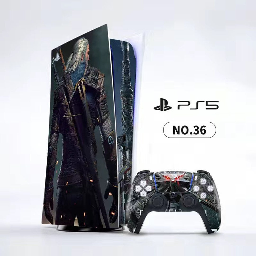 Full Set Anime Cartoon PS5 Decal Vinyl Controller & Console Skin ...