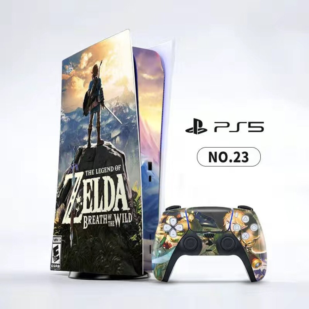 Full Set Anime Cartoon PS5 Decal Vinyl Controller & Console Skin ...