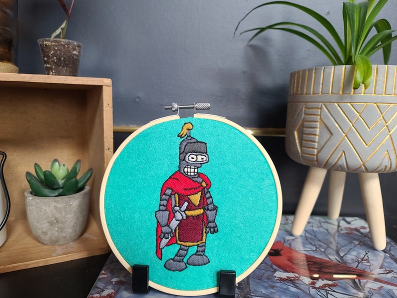 Bender as Titanius Anglesmith Futurama Cartoon Robot Dnd - Etsy