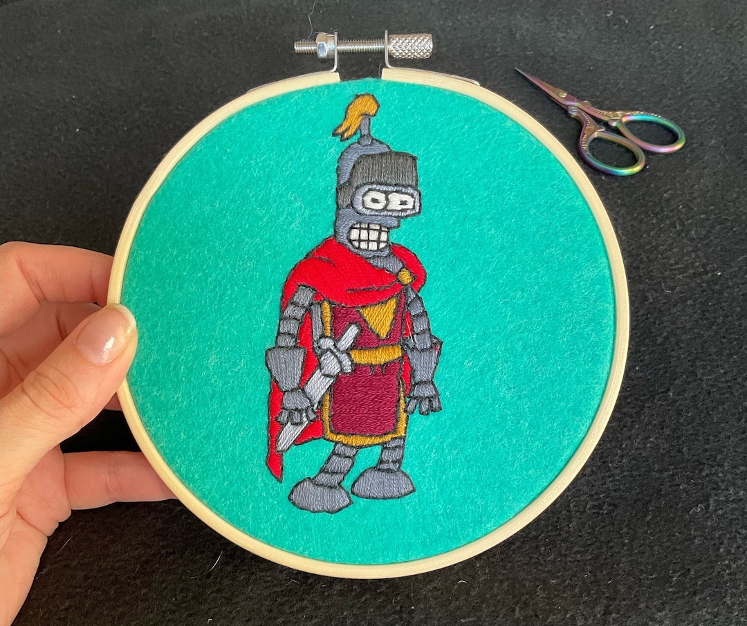 Bender as Titanius Anglesmith Futurama Cartoon Robot Dnd - Etsy