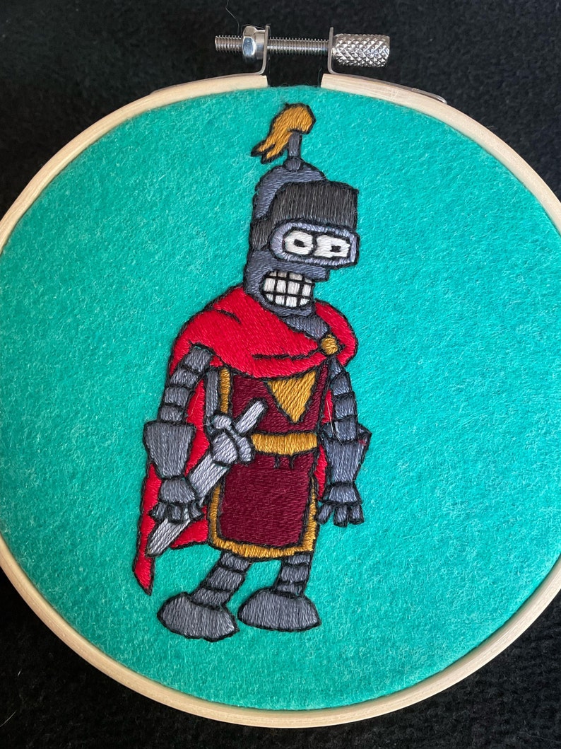 Bender as Titanius Anglesmith Futurama Cartoon Robot Dnd - Etsy