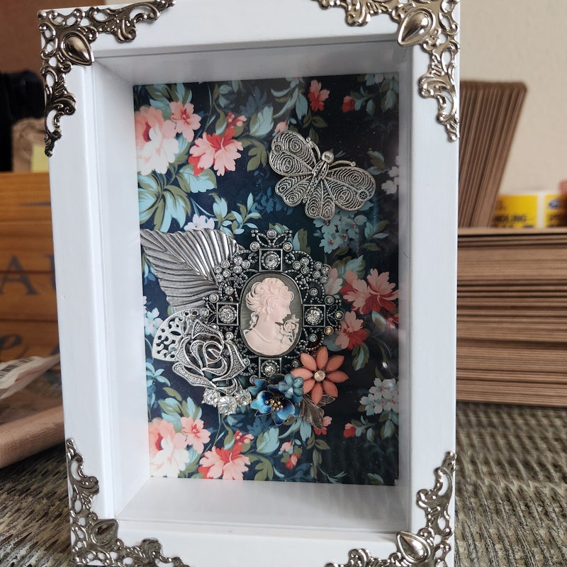 Shadow Box Pendant - Etsy
