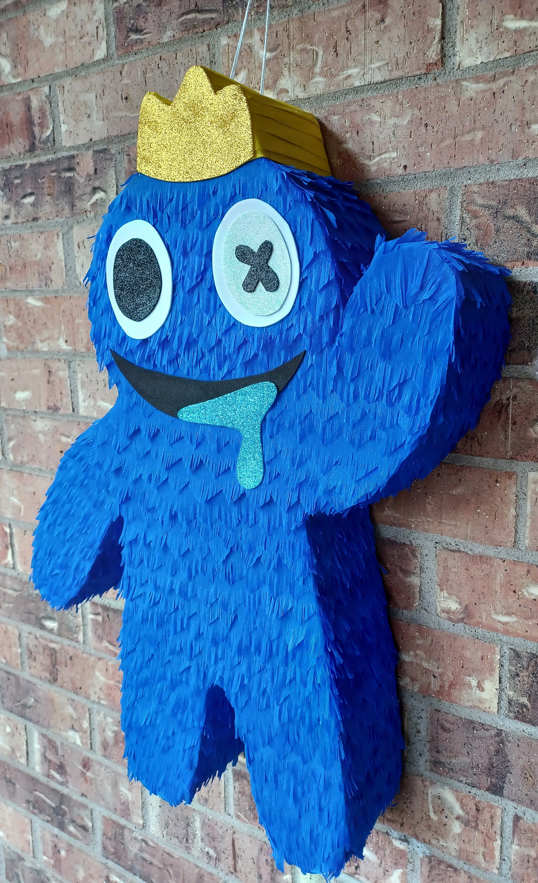 Rainbow Blue Friends Piñata - Etsy