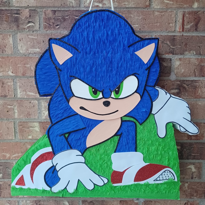 Sonic the Hedgehog Pinata - Etsy