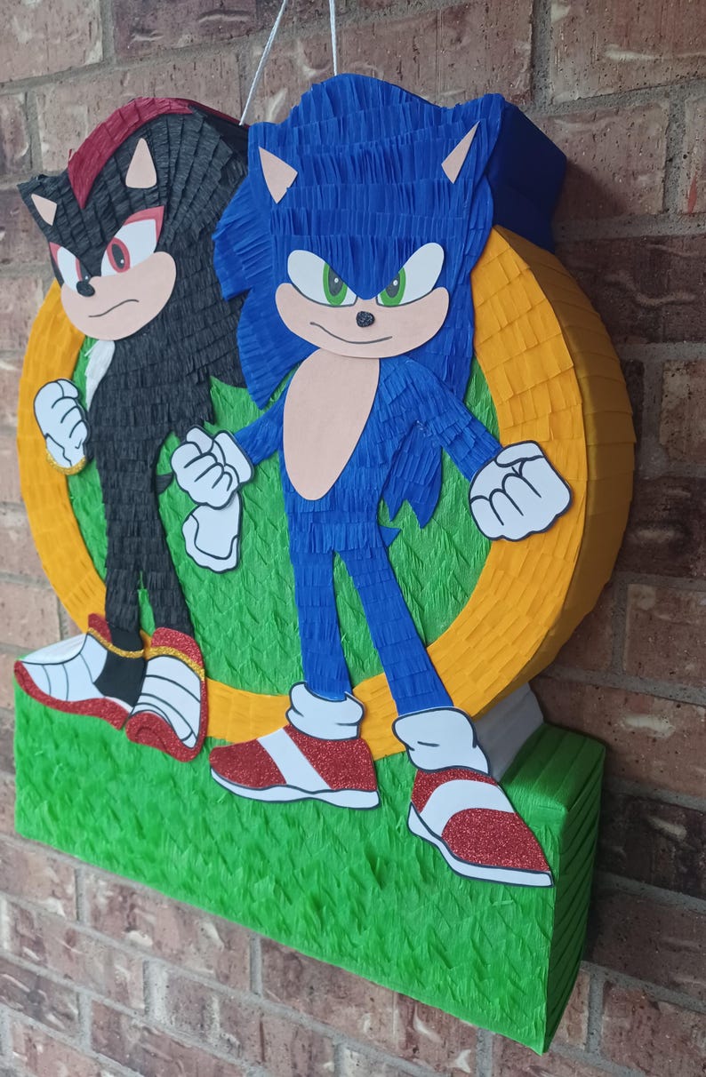 Sonic Piñata - Etsy