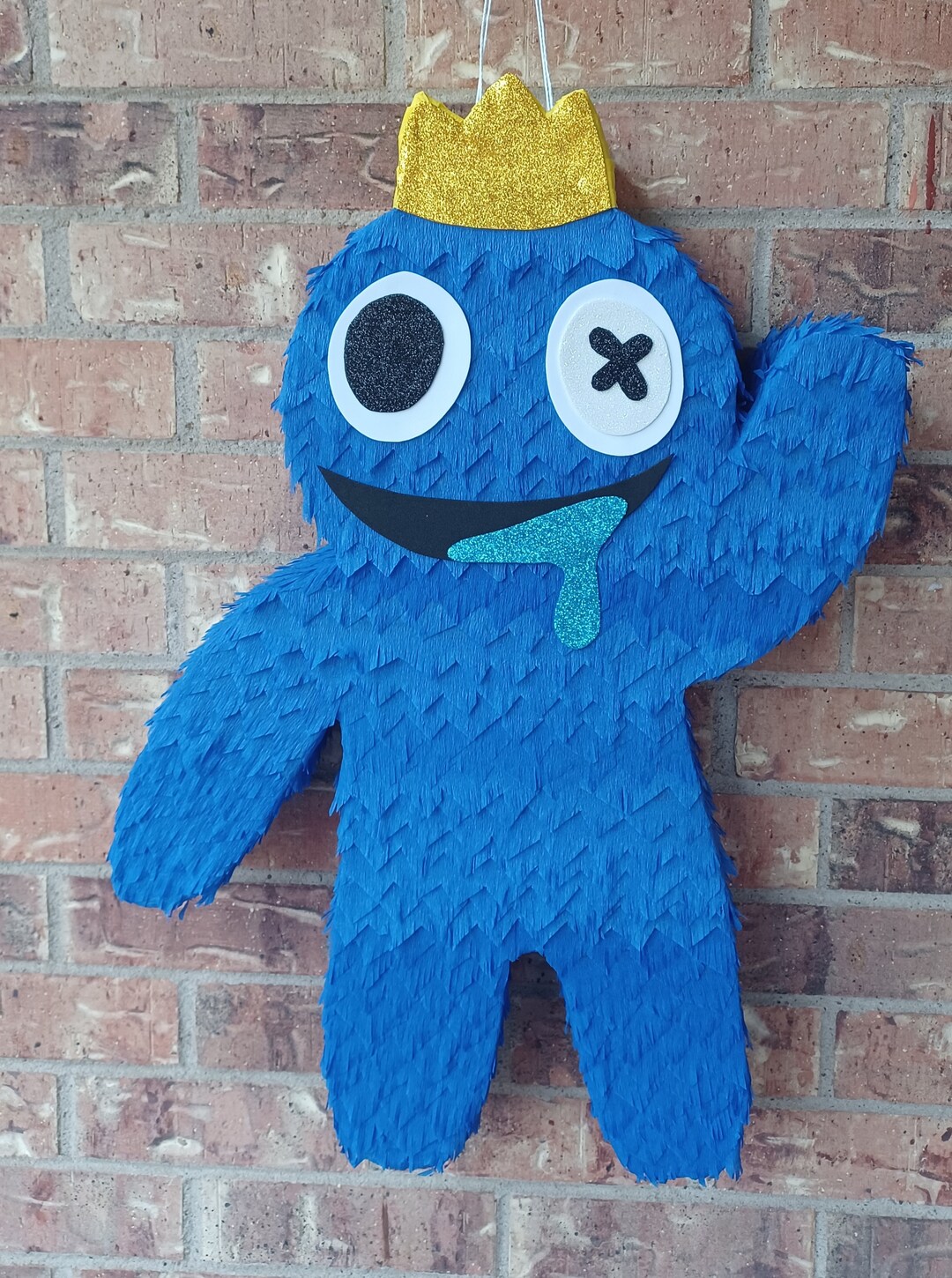 Rainbow Blue Friends Piñata - Etsy