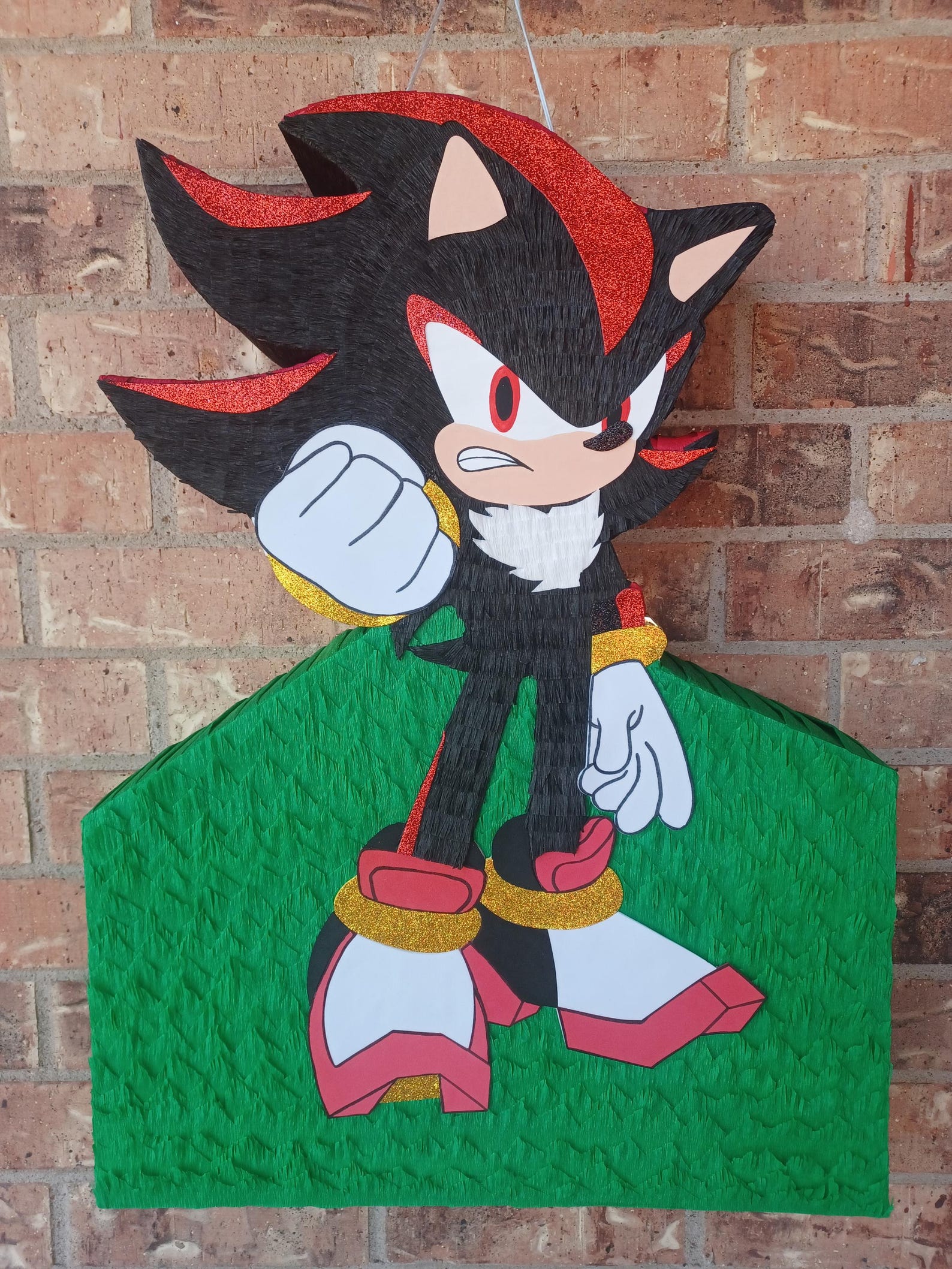 Shadow (sonic) Piñata - Etsy