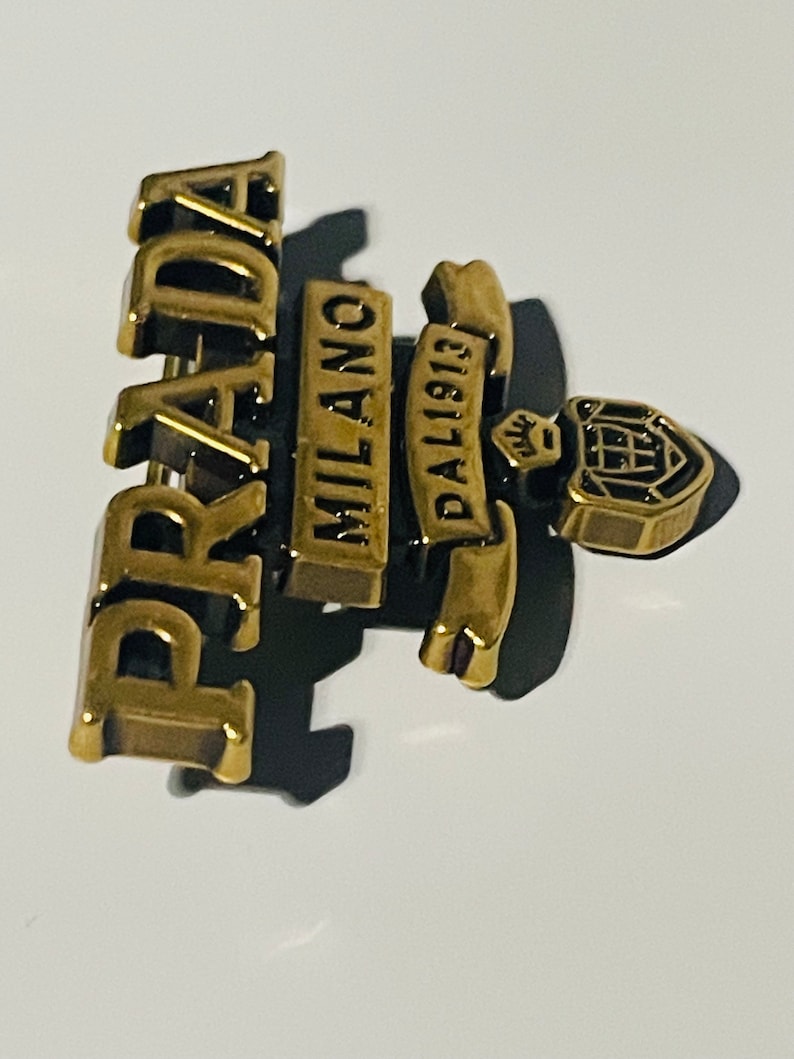 Vintage Prada Brooch - Etsy UK
