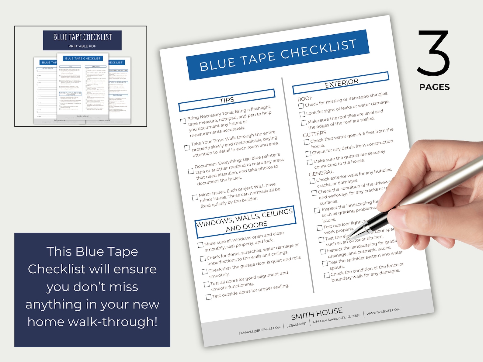 Ultimate Construction Checklist Bundle PDF, Construction Selections ...