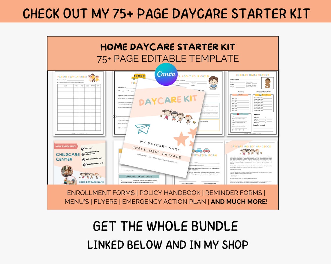 Daycare Payment Log, Daycare Forms, in Home Daycare Payment Record ...