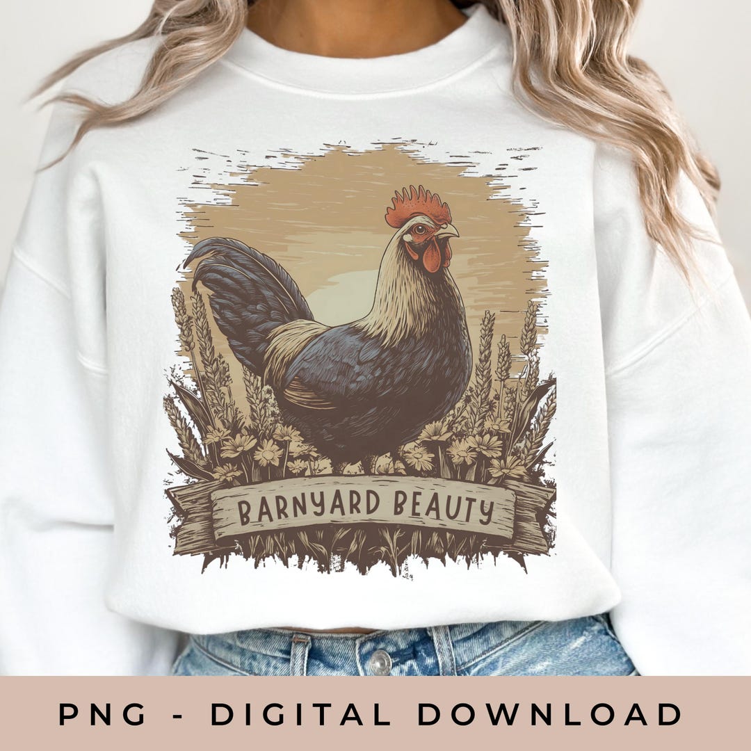 Brushstroke Homesteading PNG, Cottagecore Chicken Clipart, Farm Life ...