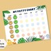 Potty Training Reward Chart, Toddler Jungle Animal Sticker Chart, Potty ...